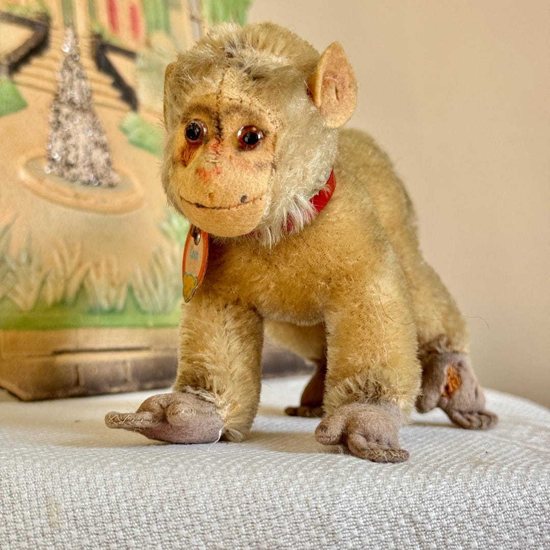 Vintage STEIFF COCO Baboon Monkey Made in Germany - Etsy
