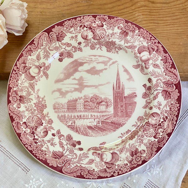 Harvard Souvenir Plate - Etsy
