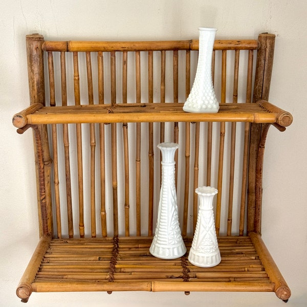 Bamboo Wall Shelf - Etsy