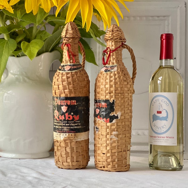 Wicker Demijohn - Etsy