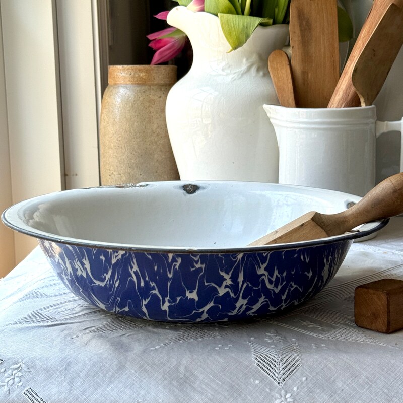 Enamel Wash Basin - Etsy