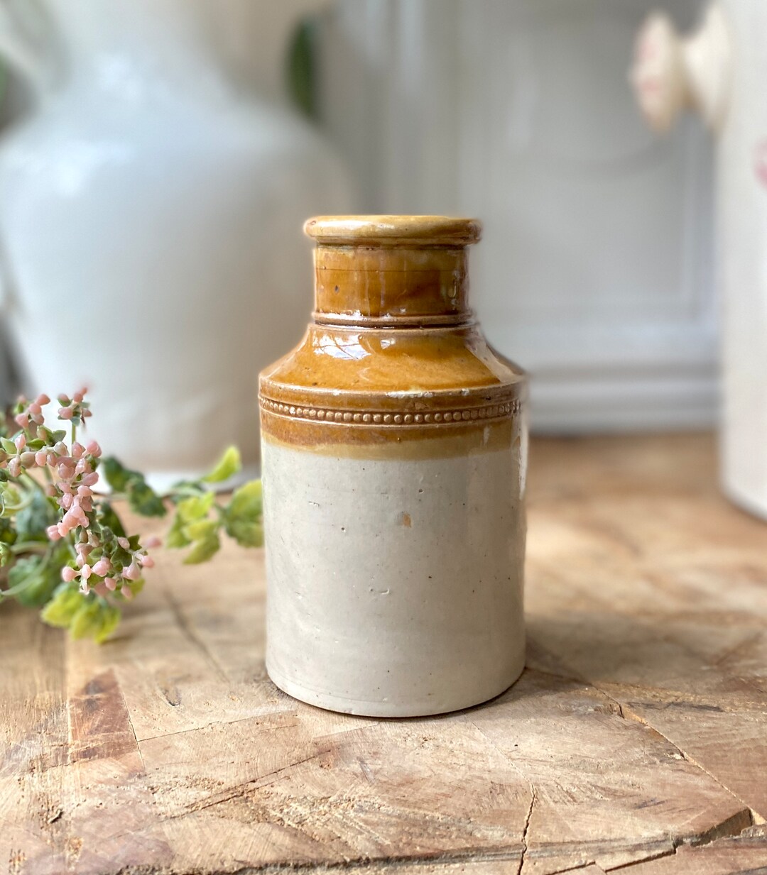 Antique 19th Century Stoneware Bottle William Powell Bristol England ...