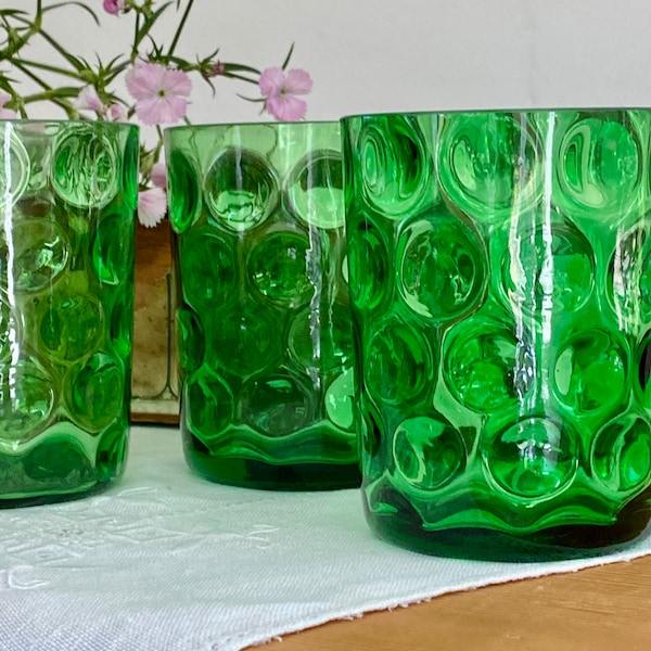 Green Glassware - Etsy