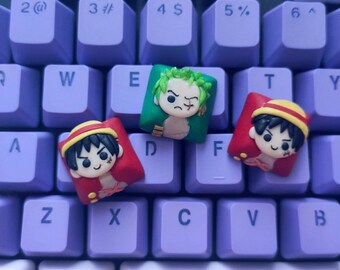 One Piece Zoro Keycaps - Etsy