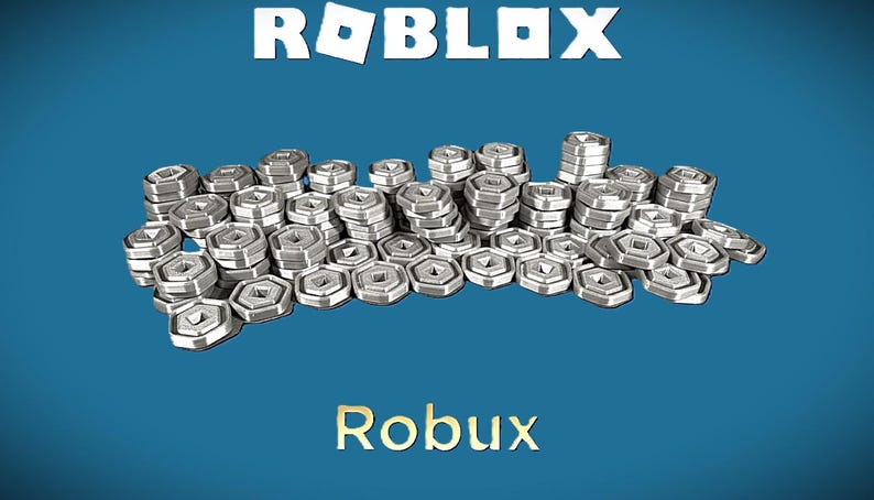 Pièces Robux recto-verso | Argent fictif Roblox imprimé en 3D | Cadeaux ...