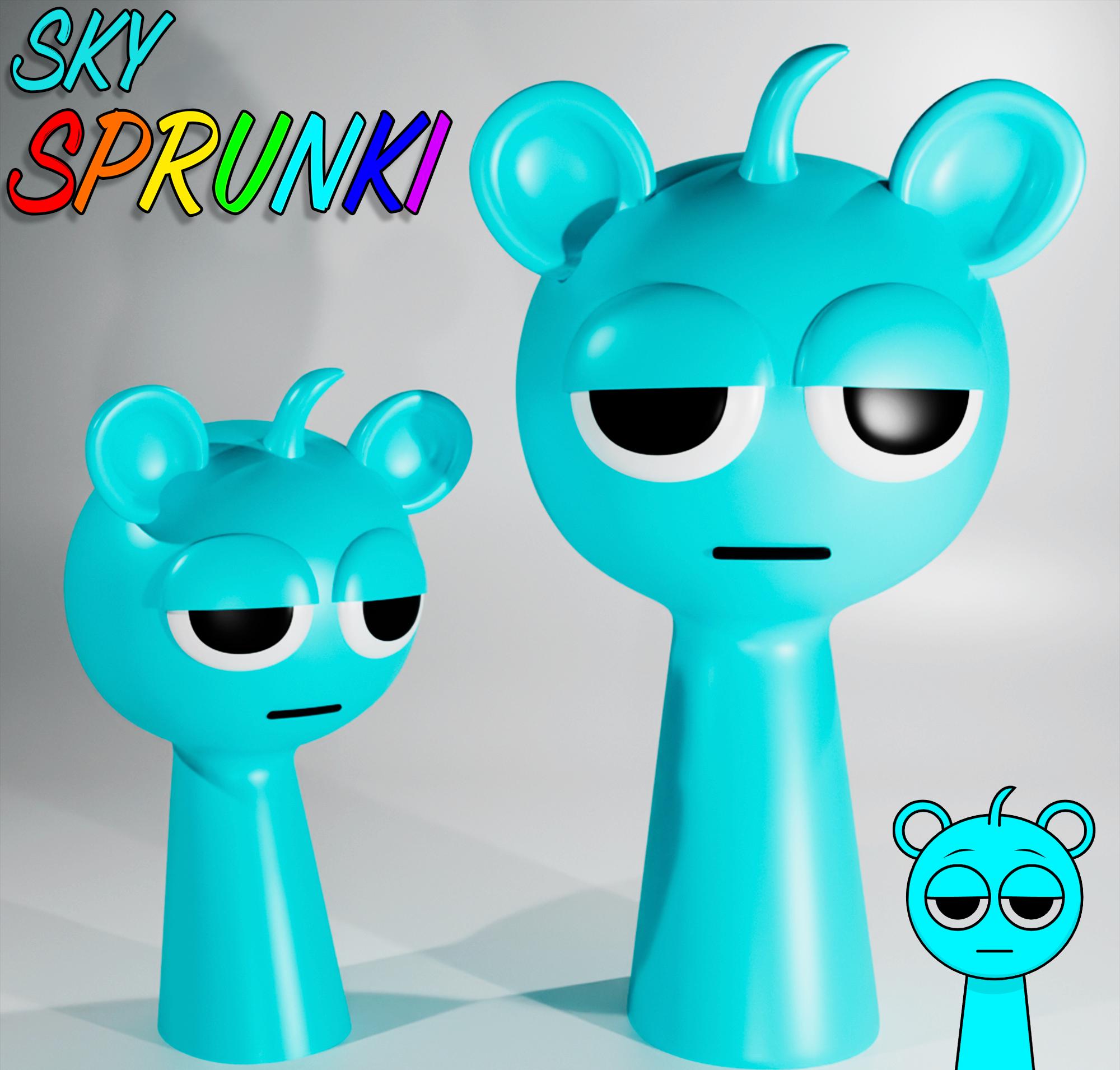Sprunki Toy | Pink 3D Printed Collectible Figure for Gamers - Etsy