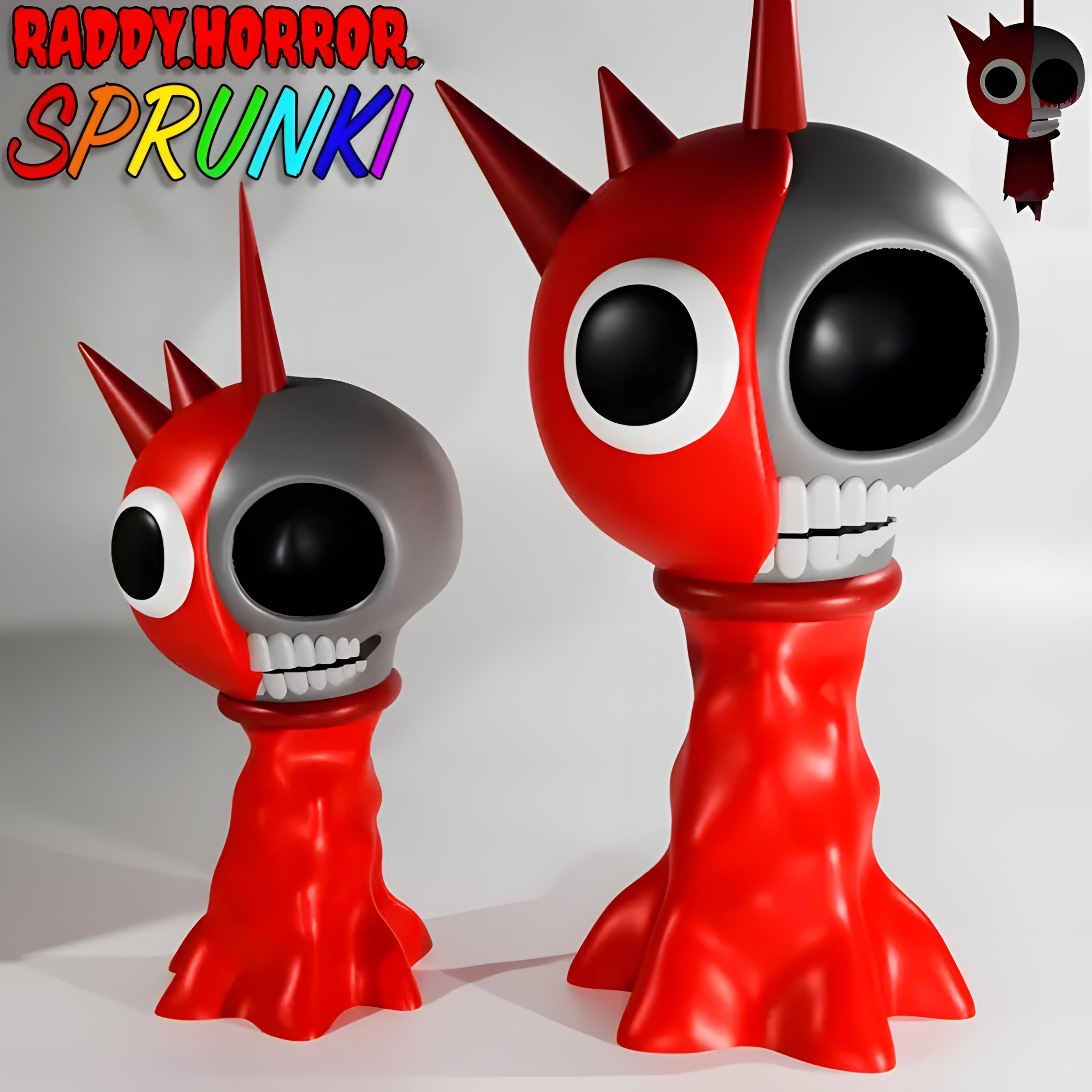 Sprunki Horror Toys | 3D Printed Cake Toppers & Party Favors | Gamer ...
