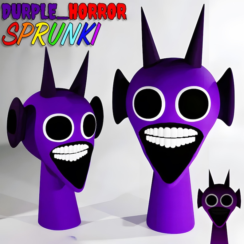 Sprunki Horror Toys | 3D Printed Cake Toppers & Party Favors | Gamer ...