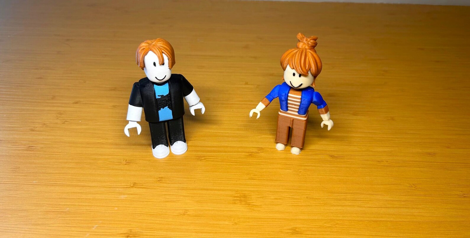 Custom 3D Printed ROBLOX Bacon Figure Noob Model Blockman – Gamer ...