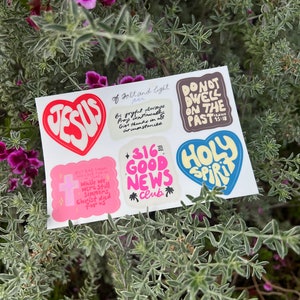 Sticker Sheet of Salt and Light 4x6 Waterproof Christian Sticker Faith ...