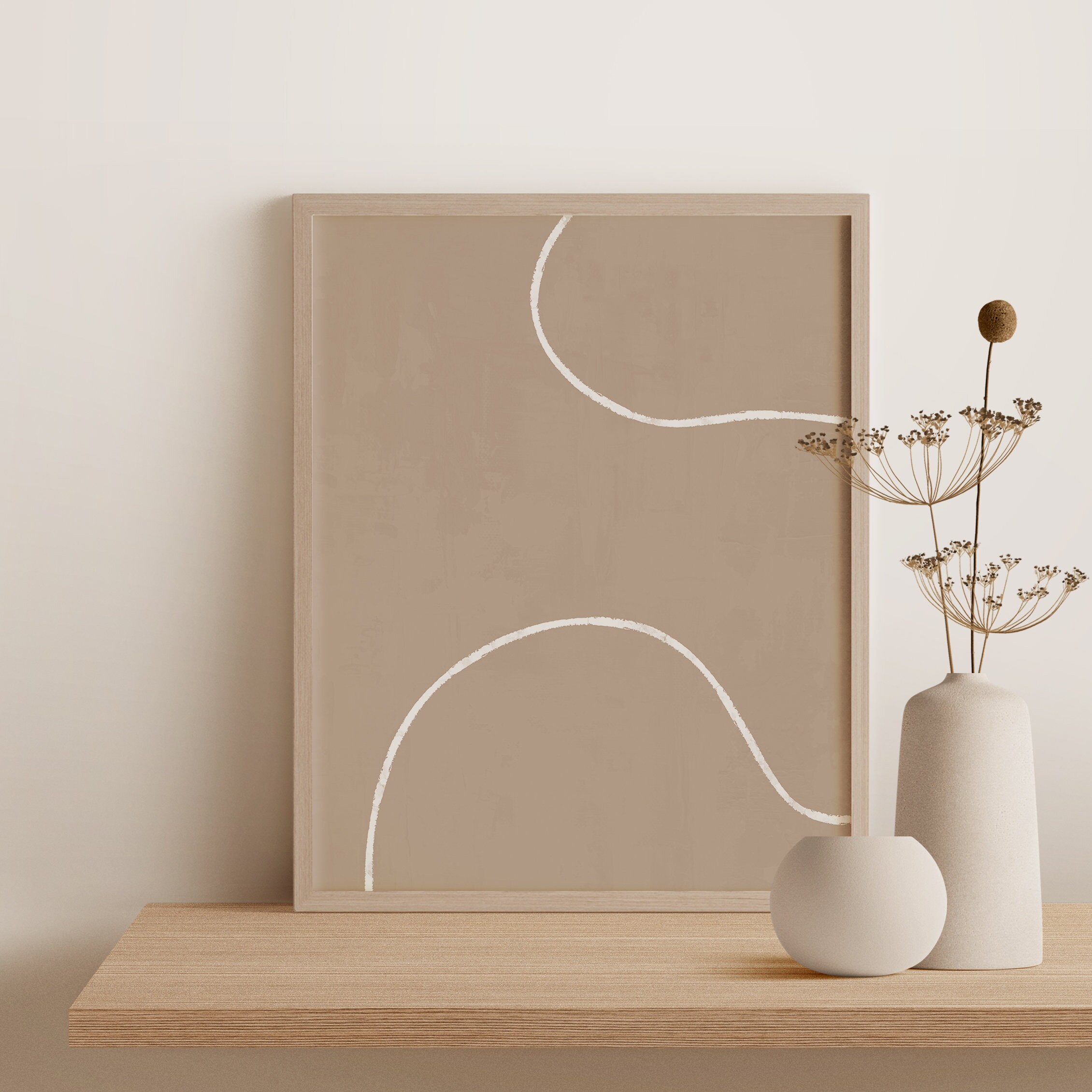 Modern Line Drawing Wall Art Continuous Line Art Printable - Etsy