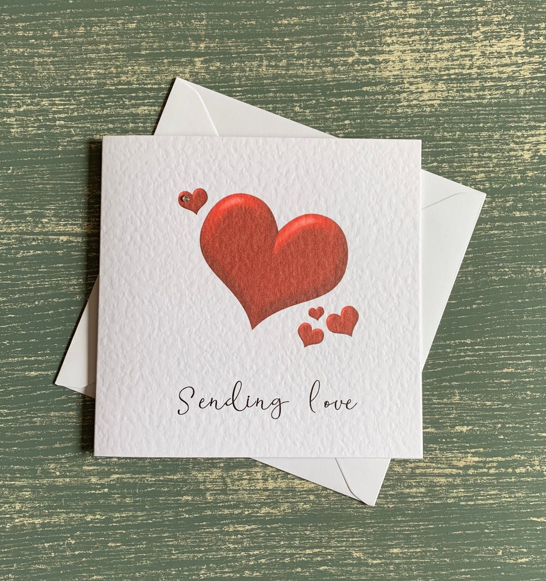 Sending Love - Hearts - Etsy
