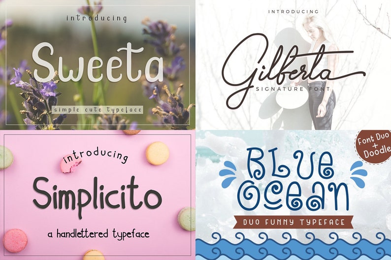 Special Font Bundle | Font SVG | Modern Font | Dfx | Otf | Ttf |instant ...