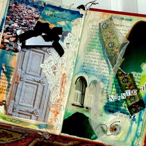 Altered Book Sculpture in Mixed Media, Original Collage Art - Etsy
