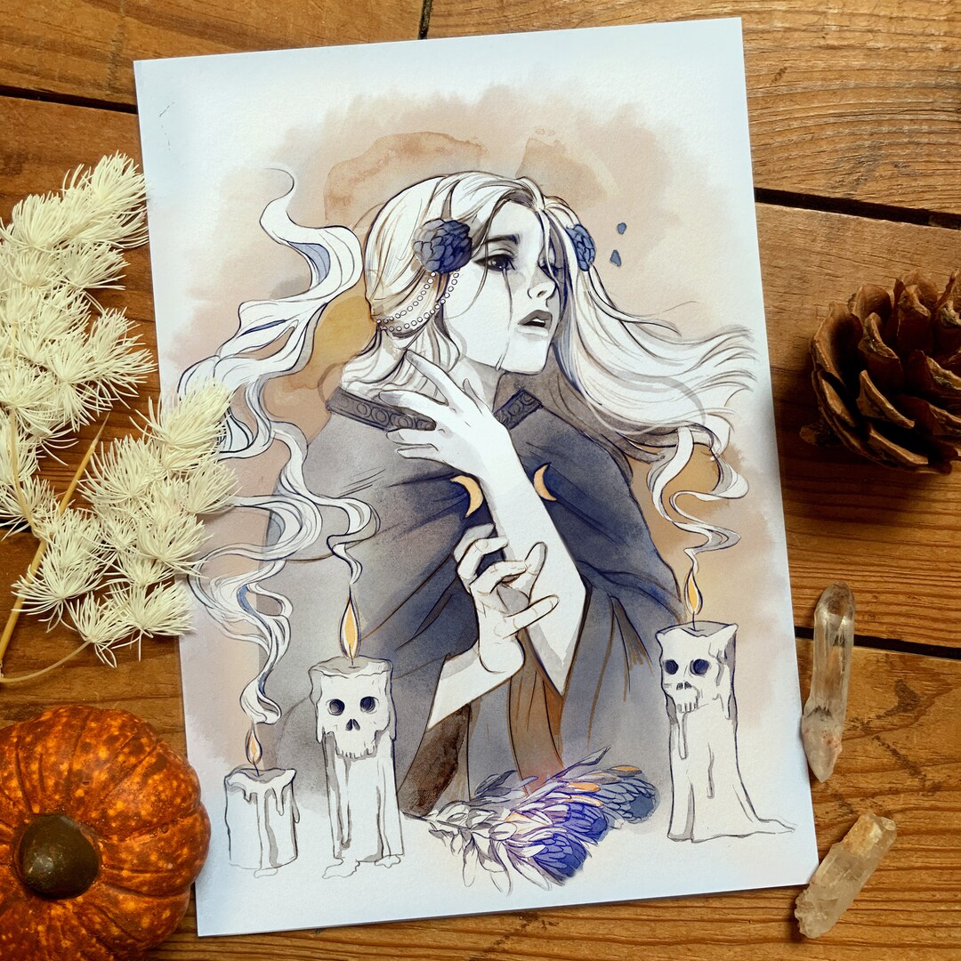 Print Poison Poison Toxic 20,5x14,5 Cm Art Poster A5 Handmade ...