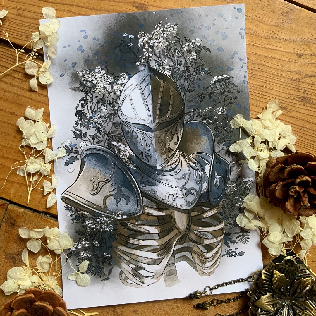 Print Poison Hemlock 20.5x14.5 Cm Art Poster A5 Handmade Interior ...