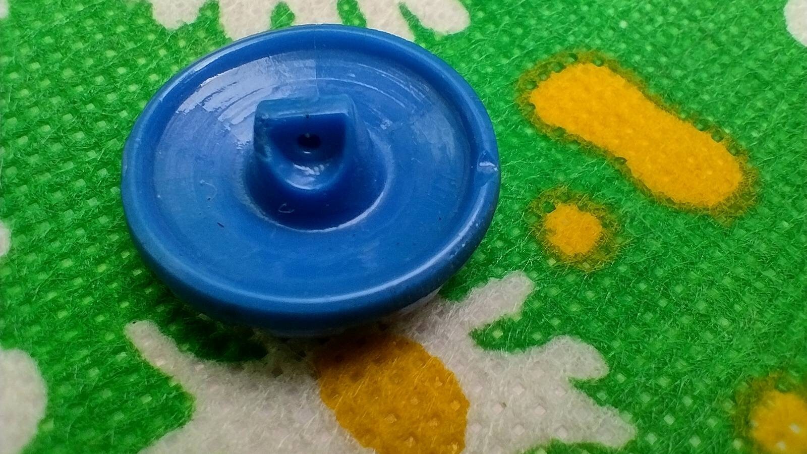 Pair of Vintage Art Deco 1930s Blue Glass Sunburst Buttons 2.2 - Etsy