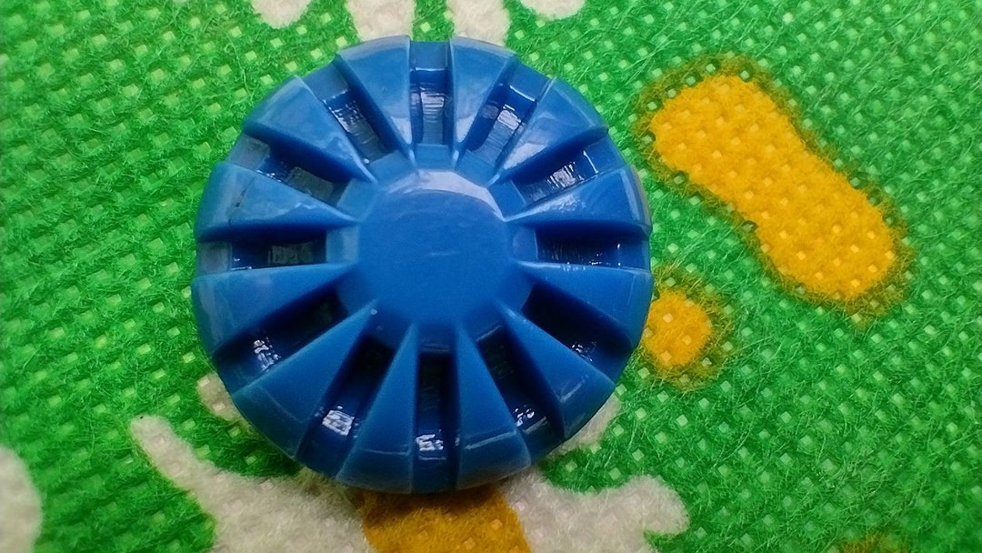 Pair of Vintage Art Deco 1930s Blue Glass Sunburst Buttons 2.2 Cm ...