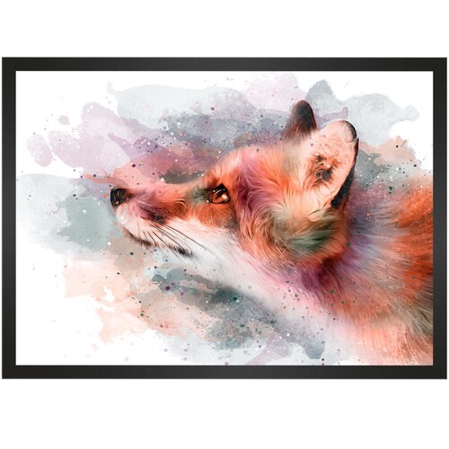 Fox Print 297x42 Cm Fox Poster Fox Fine Art Home Deco - Etsy