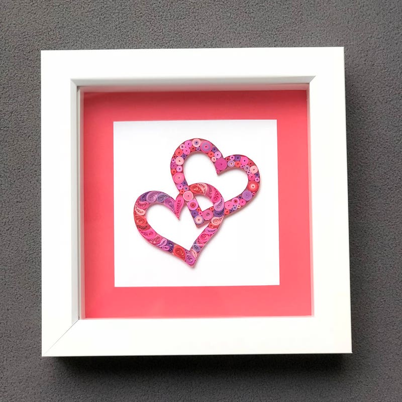 Quilled Heart - Etsy