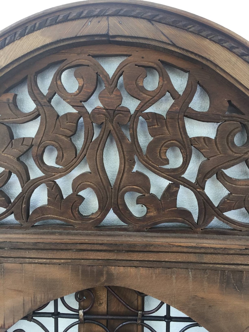 Marrakech Vintage Moroccan Wrought Iron Filigree Window - Etsy