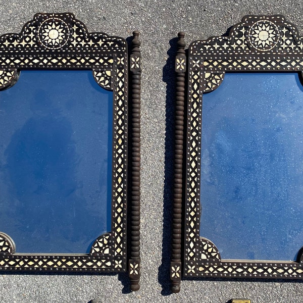 Bone Inlay Mirror - Etsy