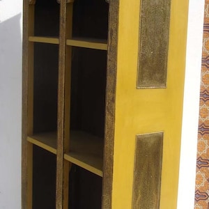 Moorish Vintage Handmade Moroccan Bookshelf - Moroccan Furniture and ...