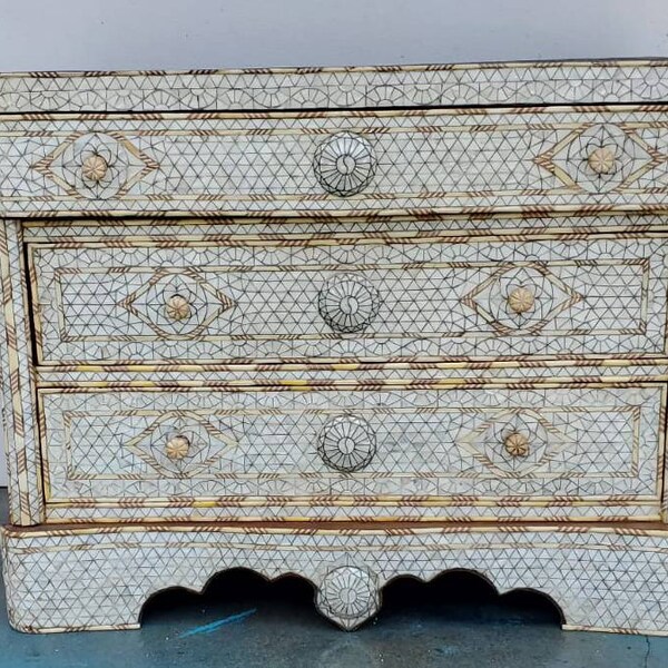 Bone Inlay Dresser - Etsy