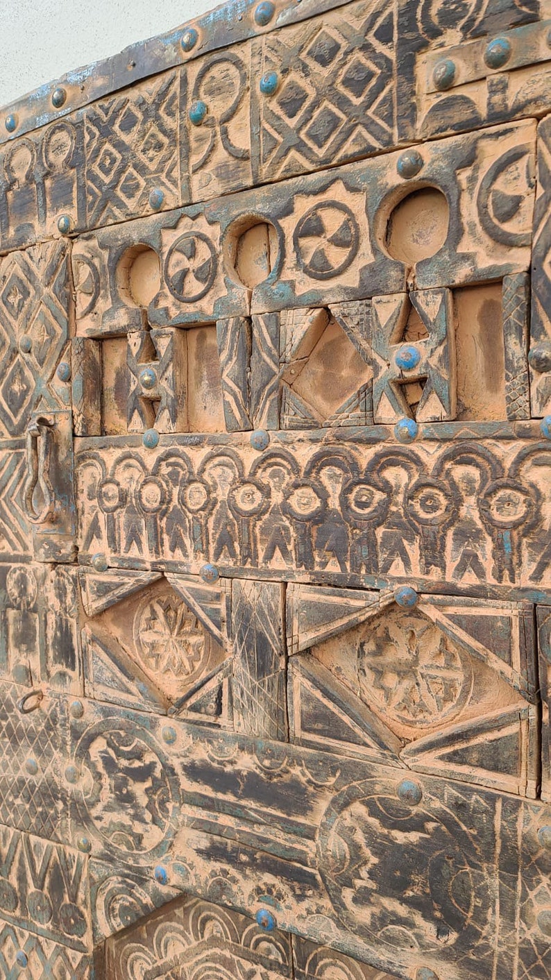 Berber Jewish Kahina Queen Door Udayen Imaziɣen Antique Door - Etsy