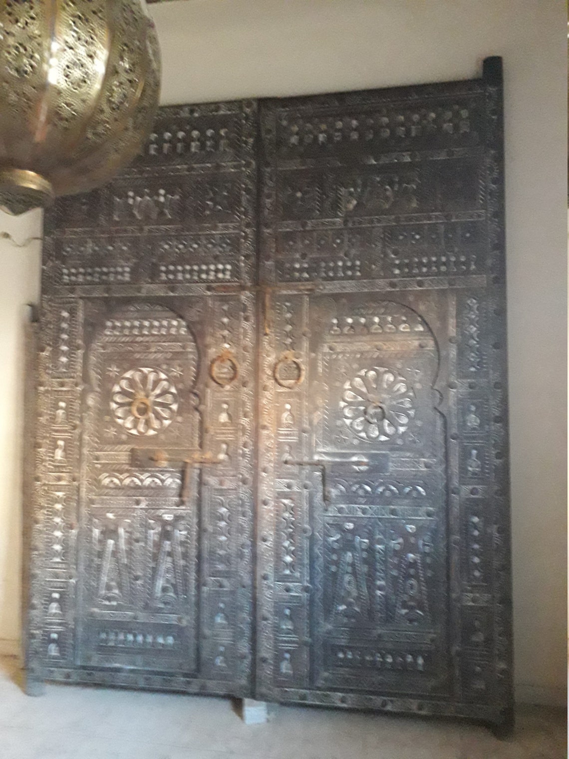 Historical Giant Unique african door one of a kind old nomad | Etsy