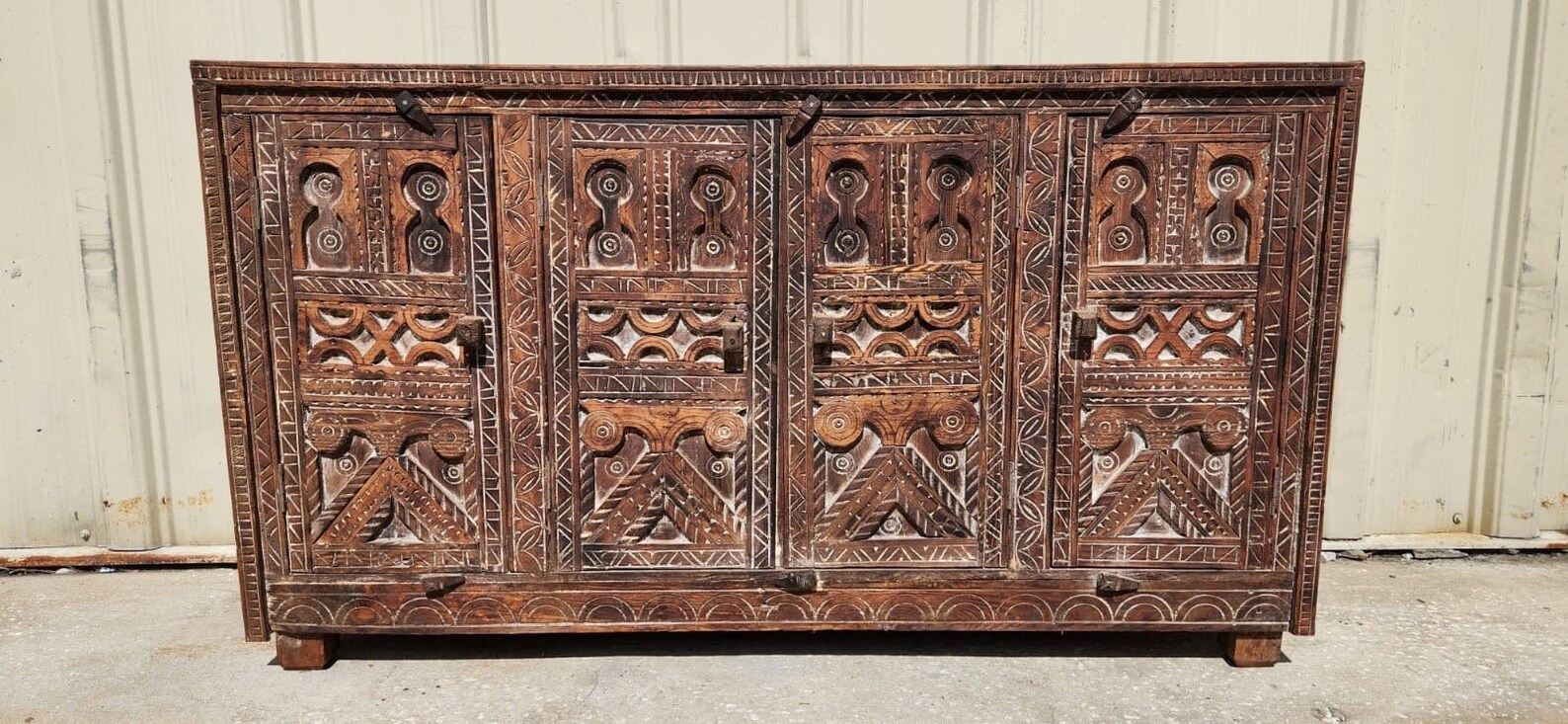 Vintage Wooden African Chest Moroccan Buffet Give Your Bedroom - Etsy