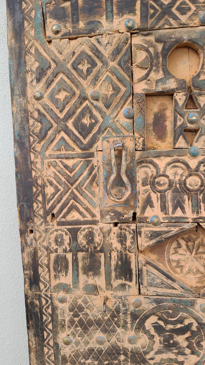 Berber Jewish Kahina Queen Door Udayen Imaziɣen Antique Door - Etsy