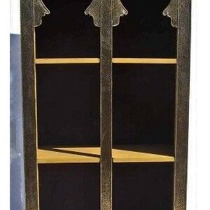 Moorish Vintage Handmade Moroccan Bookshelf - Moroccan Furniture and ...