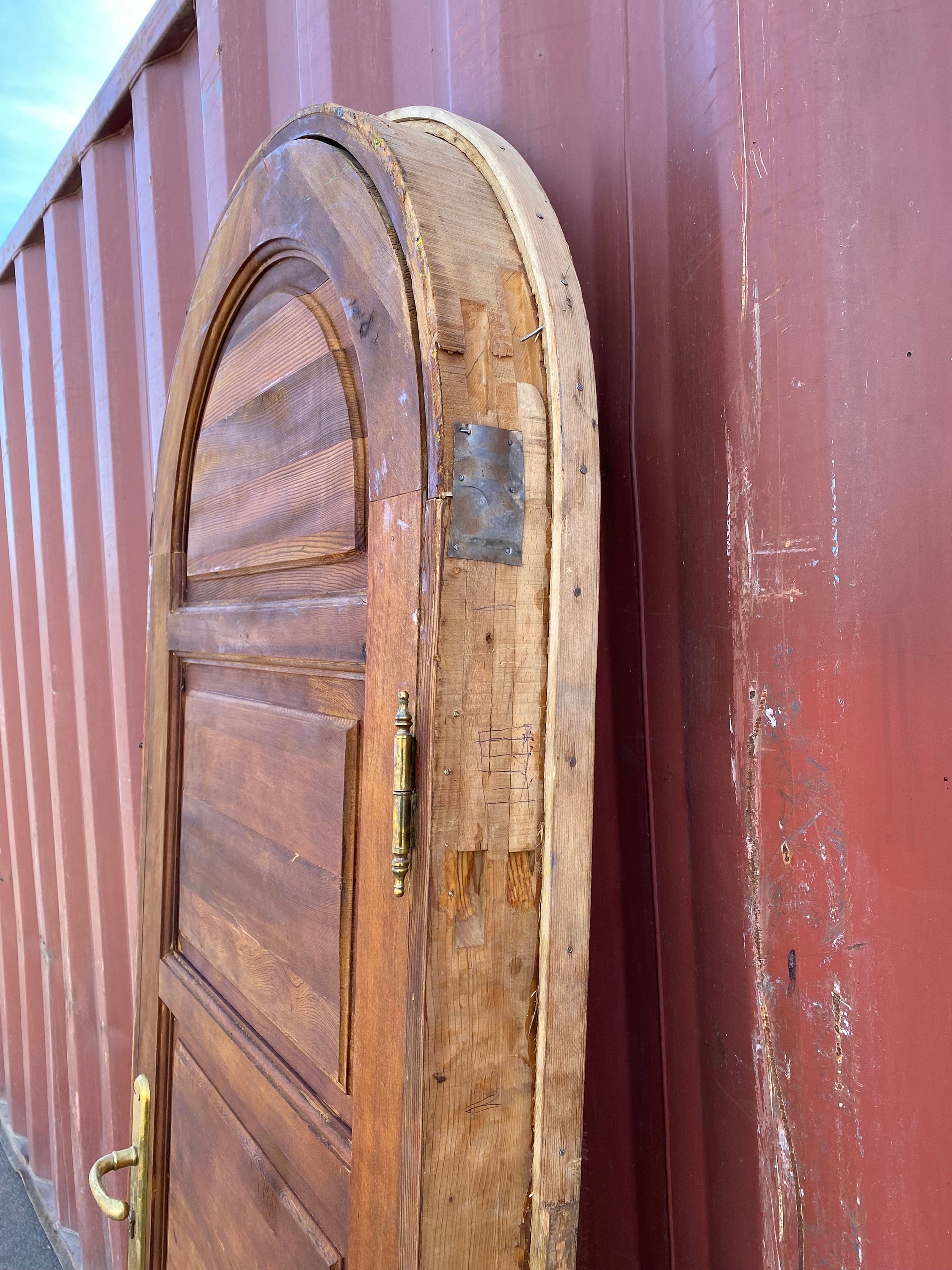 Tribal Native Berber Vintage Moroccan Arch Door Artwork Moorish Carved ...