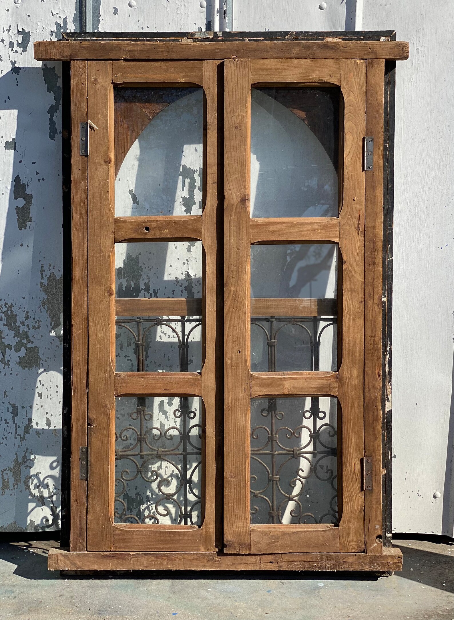 Moroccan Vintage Window Wrought Iron Filigree Artwork Metal - Etsy