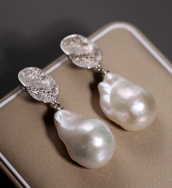 Verkäufer Komfort Neujahr barockperlen ohrringe Oder später ablassen Prime