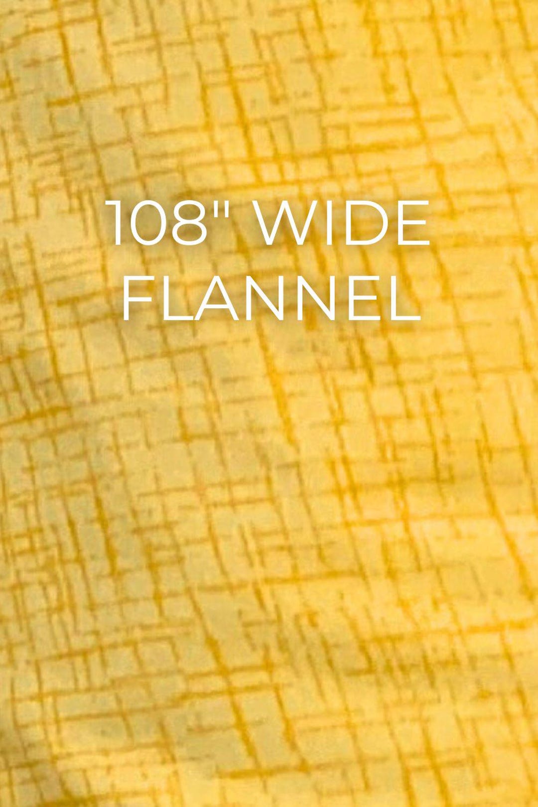 Wide Backing Quilting Flannel 108 Inch Wide Quilt Flannel for Back of ...