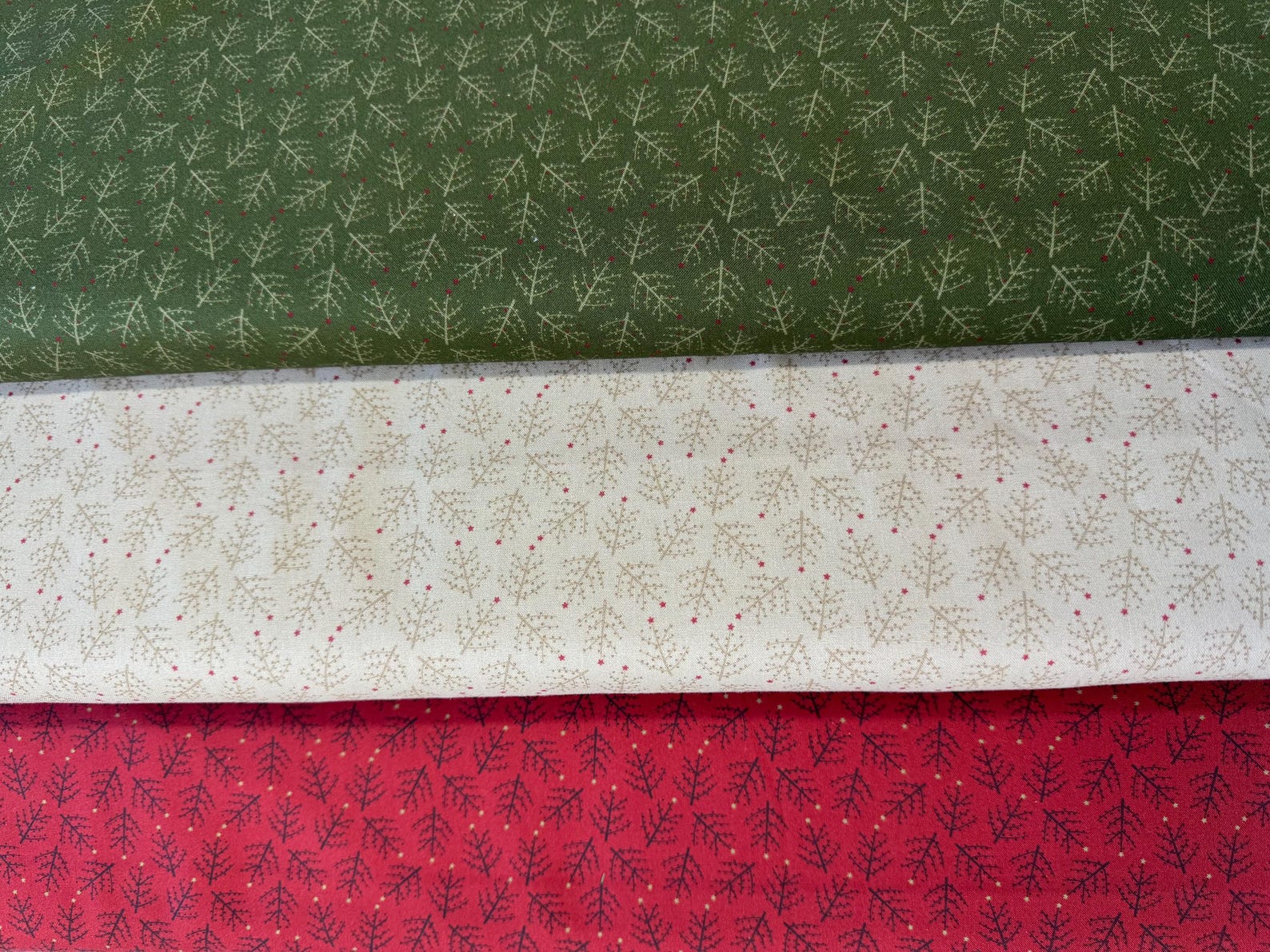 Tree Farm 100 Percent Cotton Fabric by Marcus Fabrics Tree Print ...