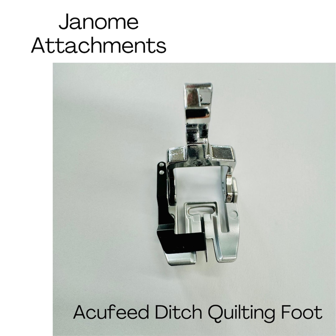 Janome Sewing Foot Guide in the Ditch Quilting Presser Foot for Sewing ...
