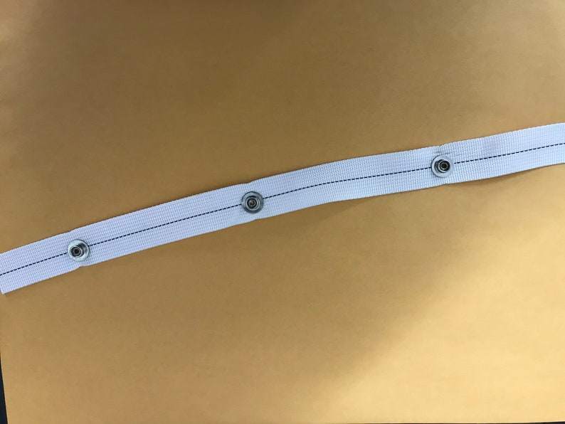 Drapery Ripplefold Snap Tape 41/4 Inch Spacing 1 5 Meter Piece - Etsy ...