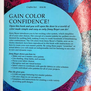 Jinny Beyer Color Confidence for Quilters Guide for Quilt Color Theory ...