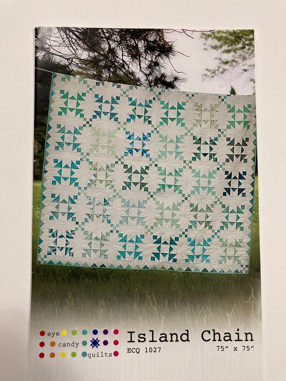 Quilt Pattern island Chain Quilt Pattern Eye Candy Quilts | Etsy