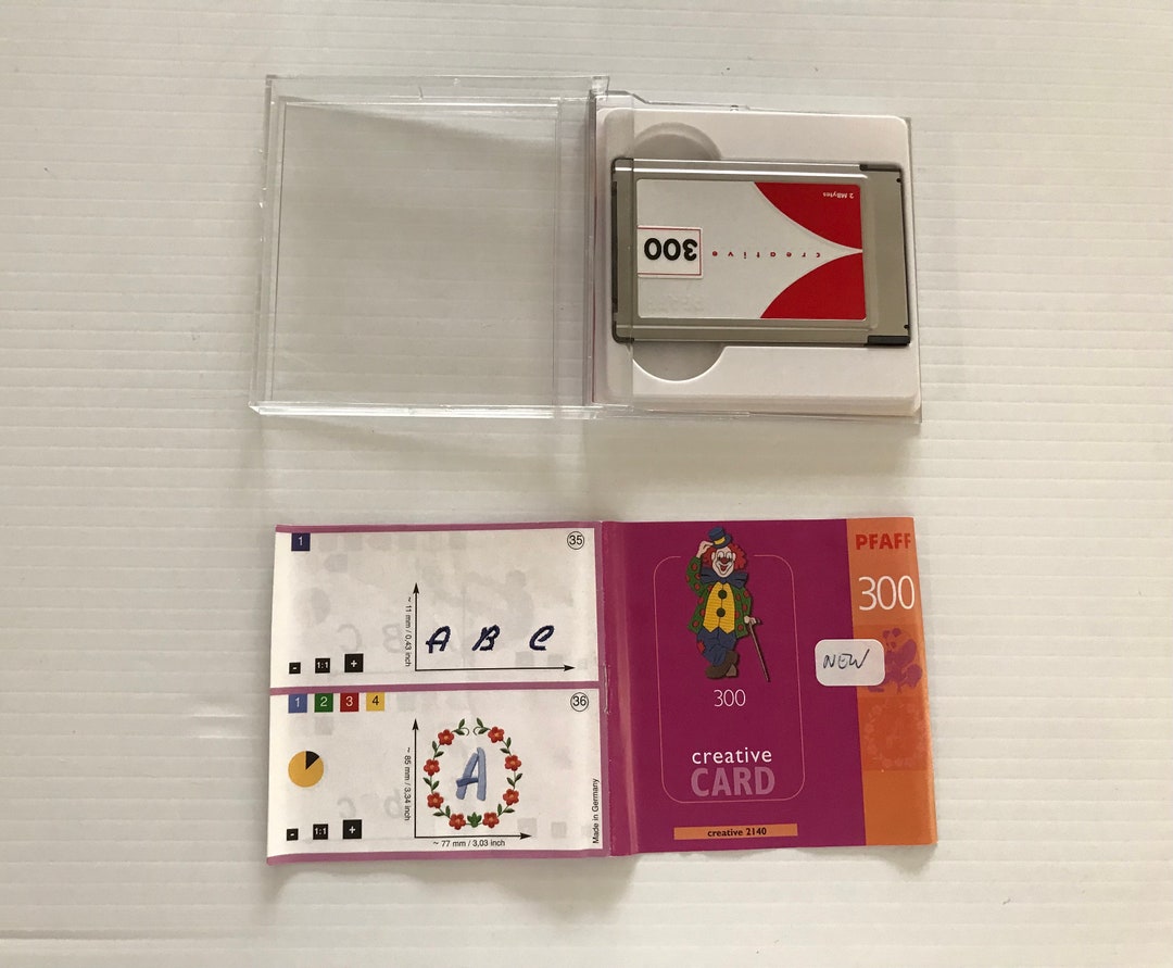 PFAFF Embroidery Card Assorted Designs Monogramming Personalized Towels ...