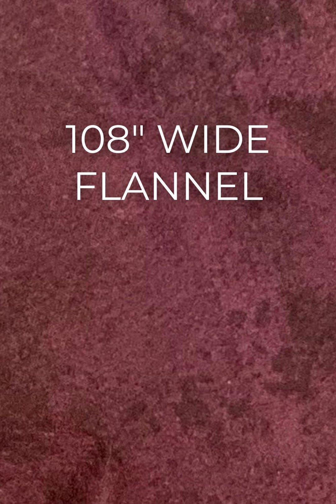 Wide Backing Quilting Flannel 108 Inch Wide Quilt Flannel for Back of ...