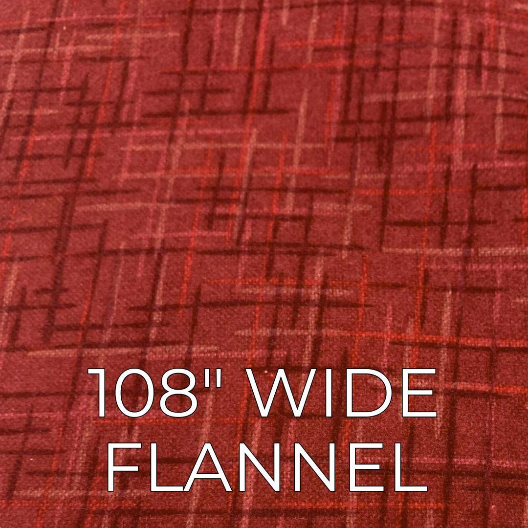 108 Inch Wide Flannel Quilt Backing Fabric Blanket Easy Sewing Quilting ...