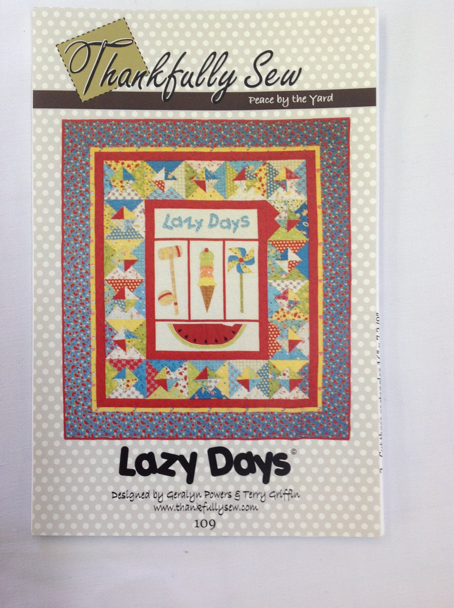 Thankfully Sew Lazy Days Quilt Pattern - Etsy