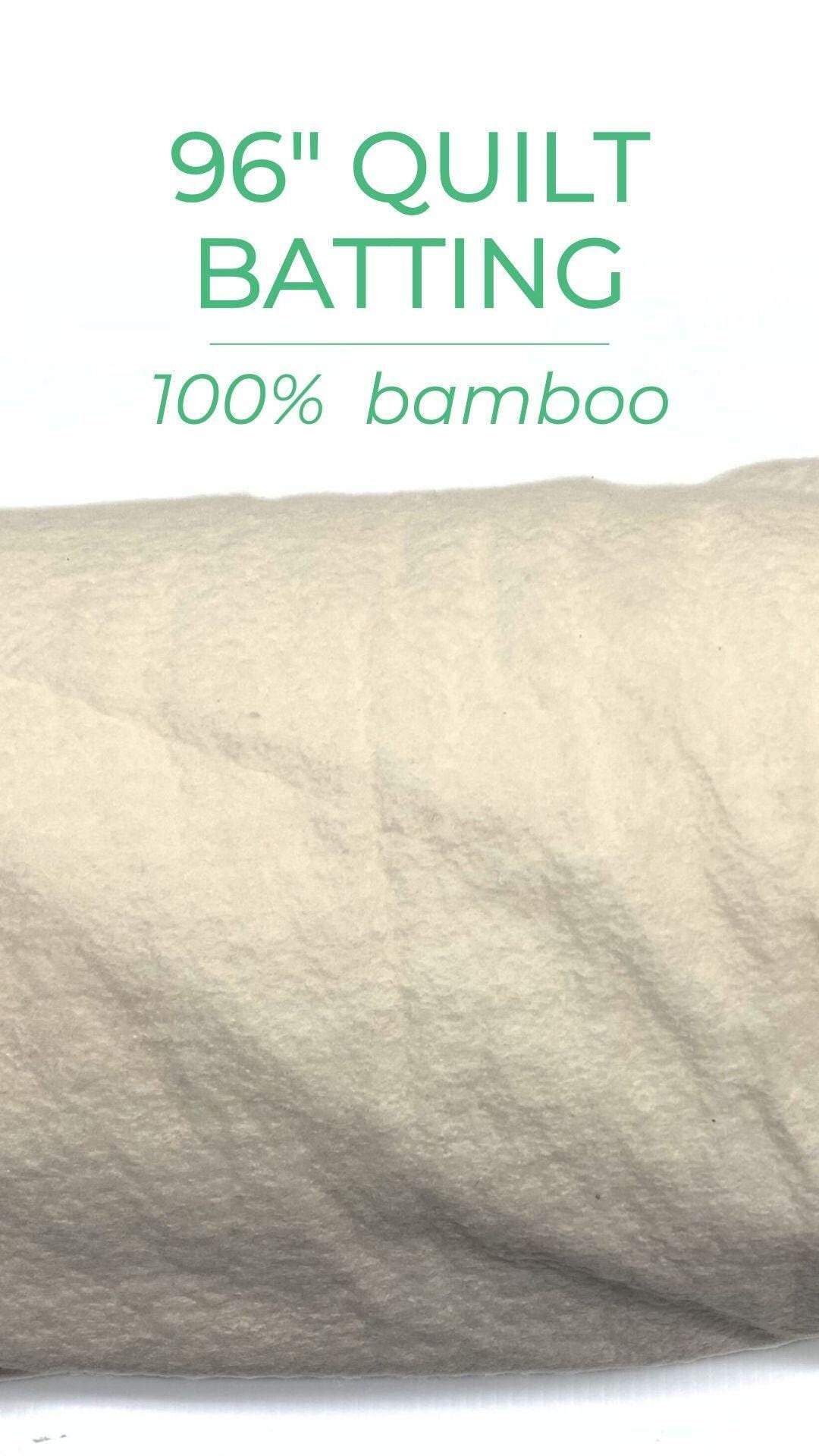 Winline 96 Wide 100% Bamboo Quilt Batting High Quality Sustainable ...