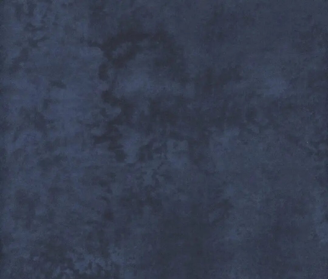 108 Inch Wide Backing Cotton Marble Ensign Blue Sold by the Meter - Etsy