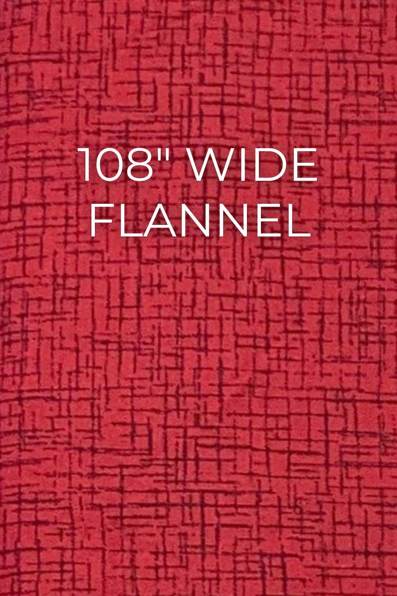 Wide Backing Quilting Flannel 108 Inch Wide Quilt Flannel for Back of ...