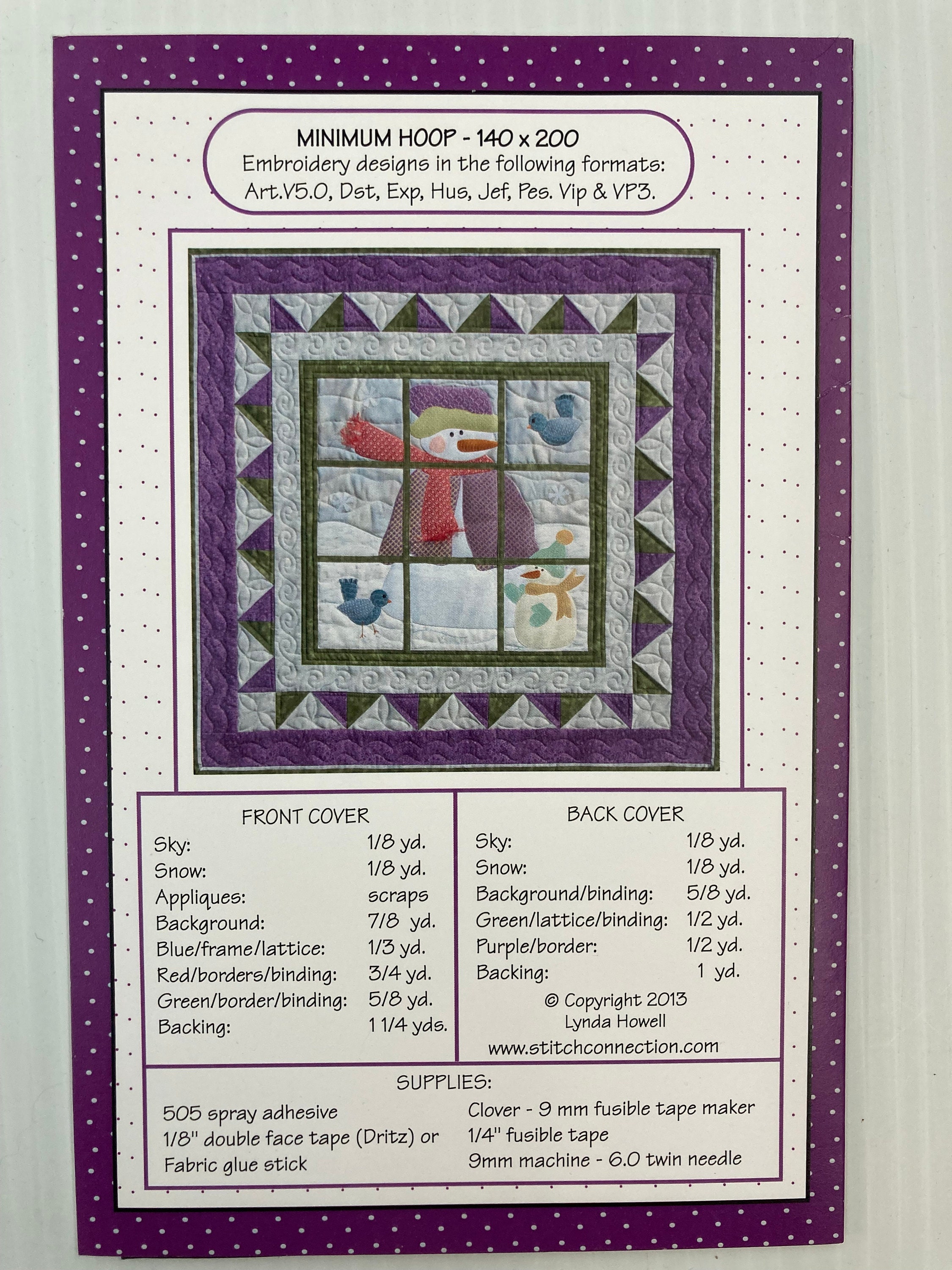 Machine Embroidery the Stitch Connection 321 Let It Snow | Etsy